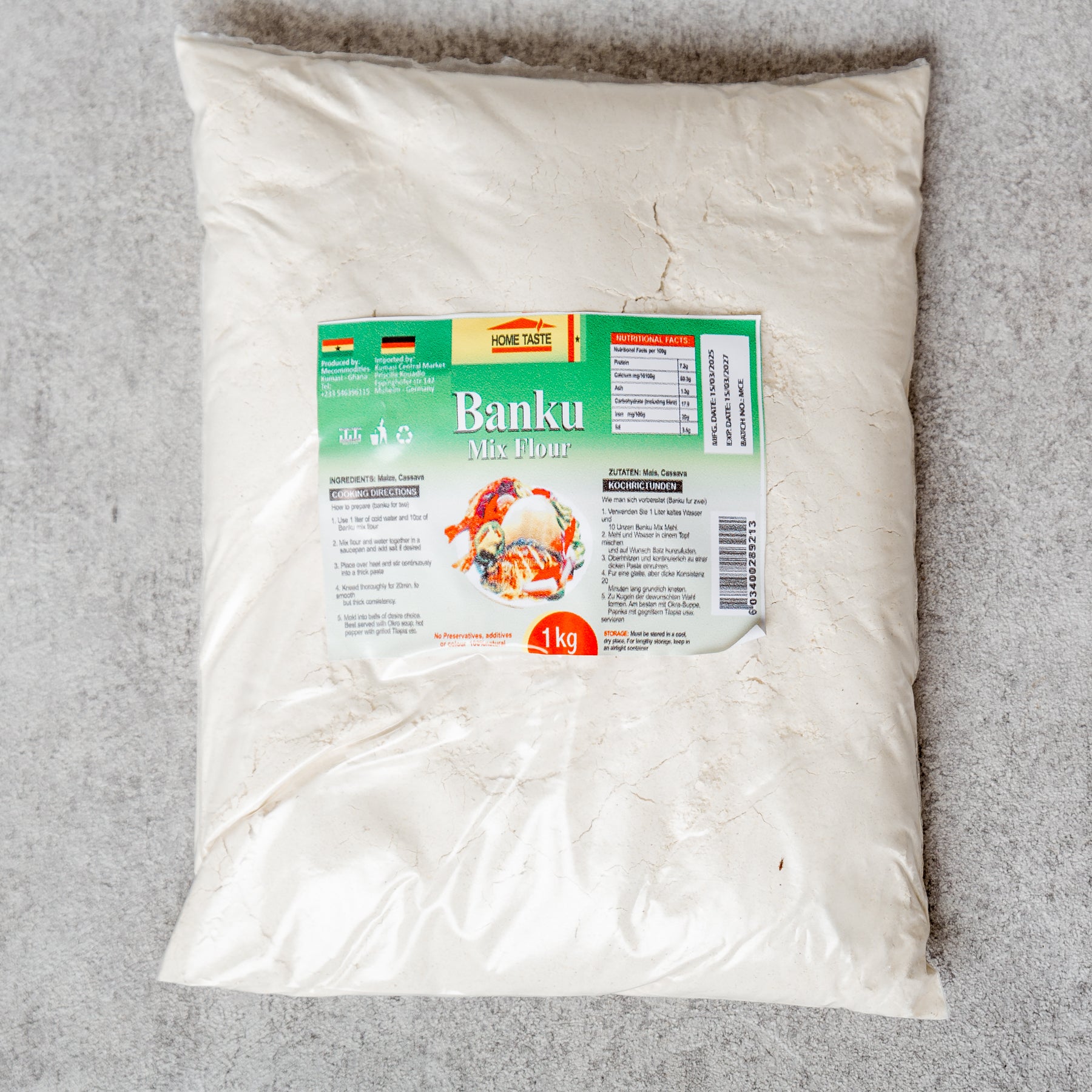 Home Taste - Banku Mix Flour – Afroshop Mama T