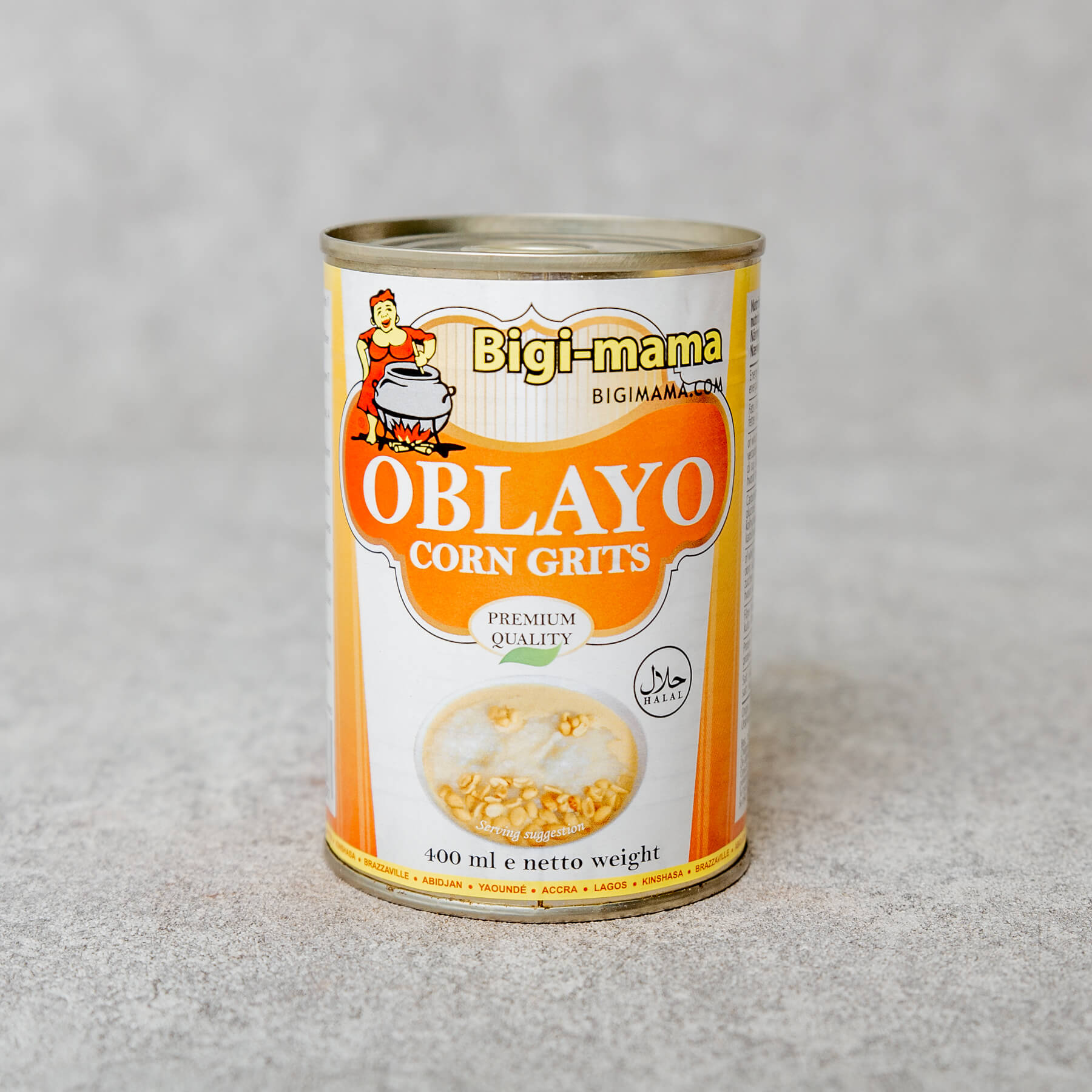 Bigi Mama - Oblayo Corn Grits – Afroshop Mama T