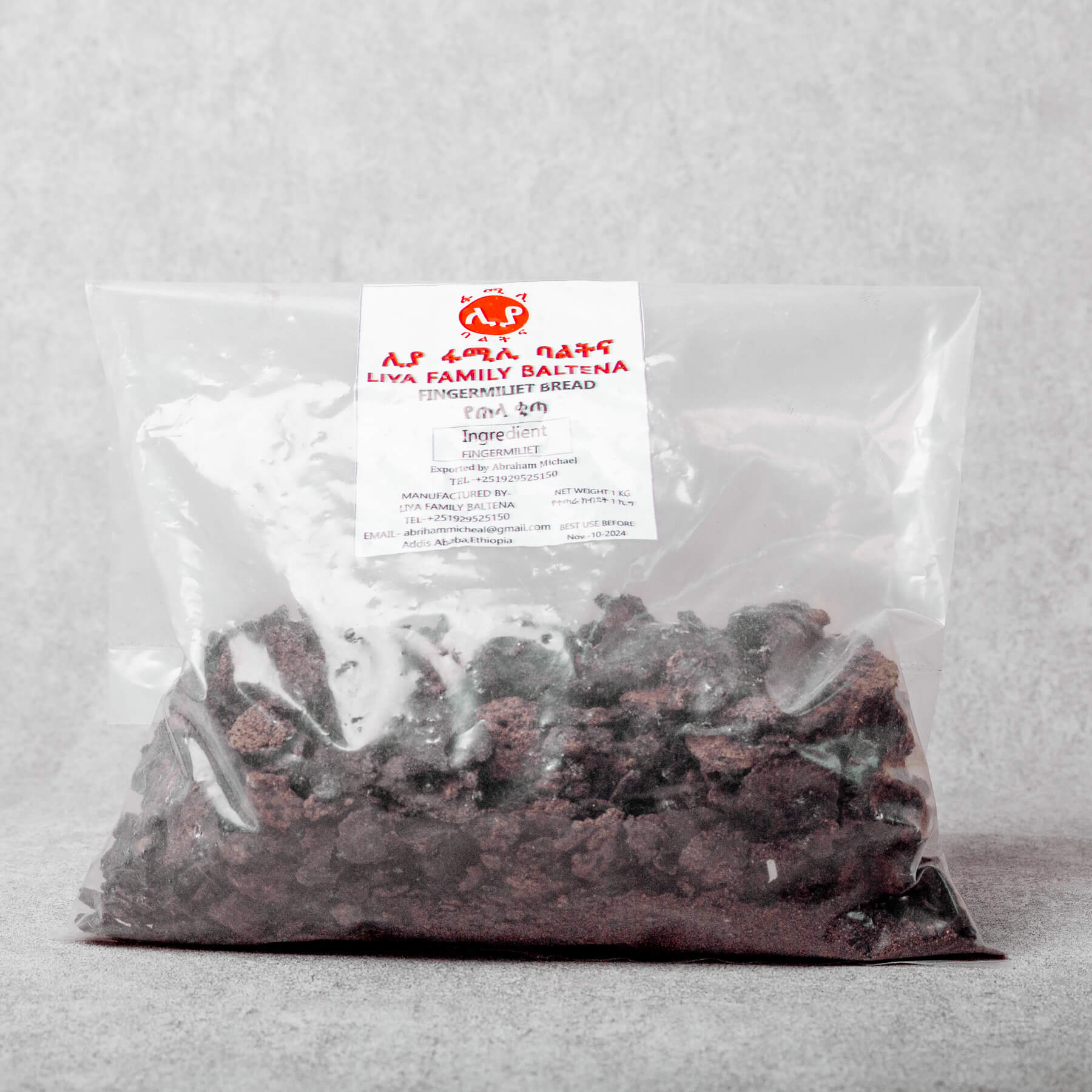 Liya Family Baltena - Fingermiliet Bread – Afroshop Mama T